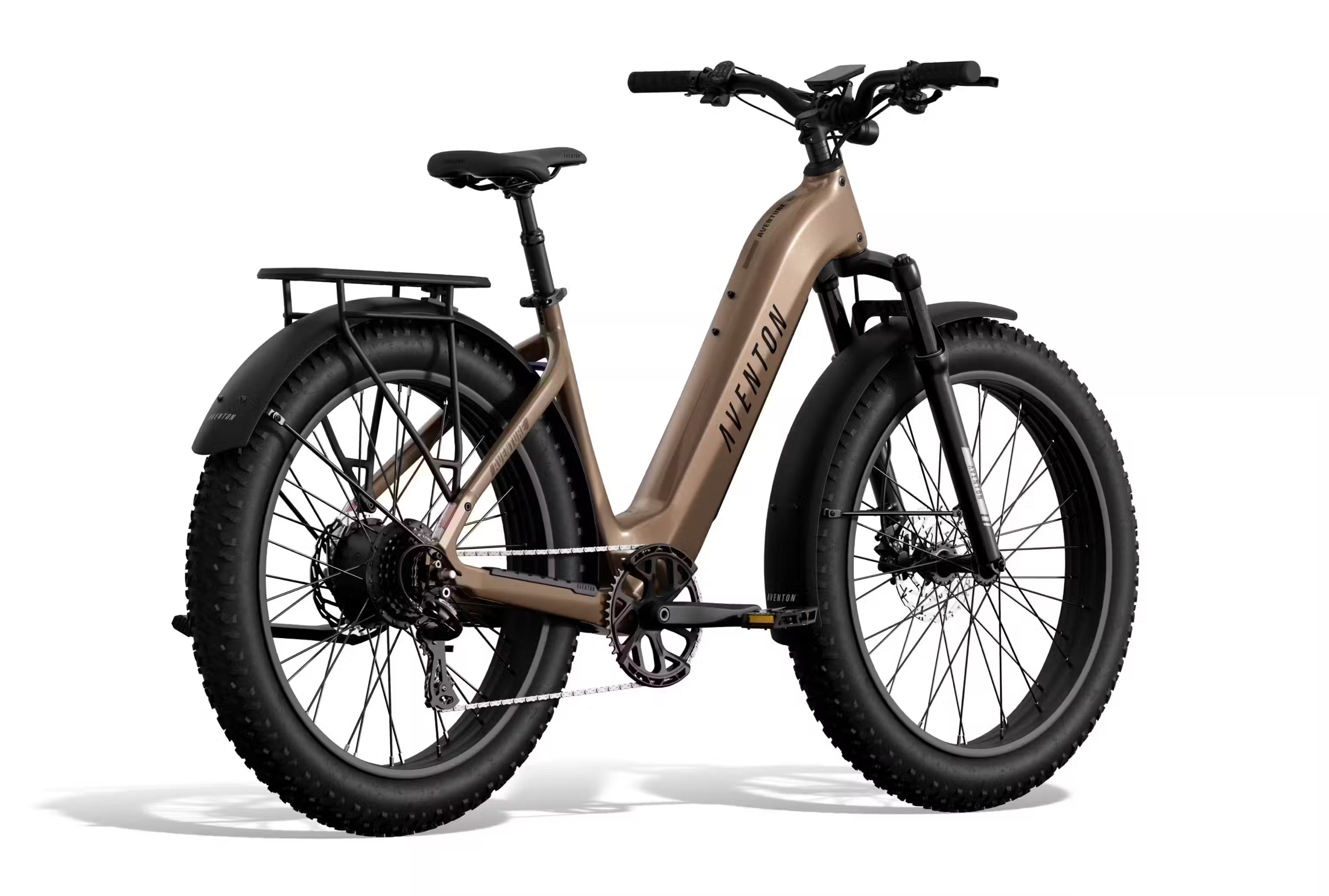 Aventon Aventure 3 Step Through Ebike – Green Fleet Bicycle Shop