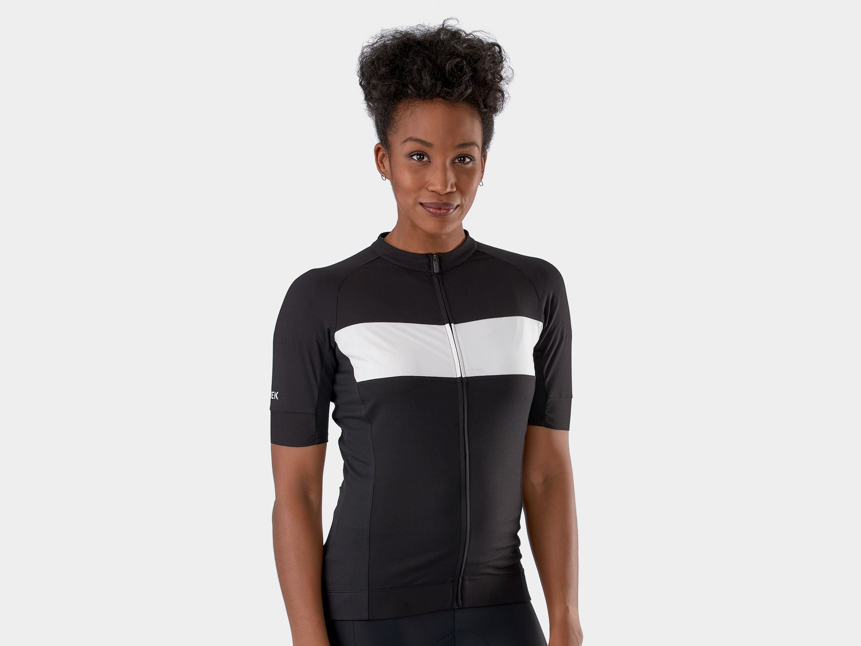 Jersey Trek Circuit LTD Women Large Black/White – Green Fleet Bicycle Shop