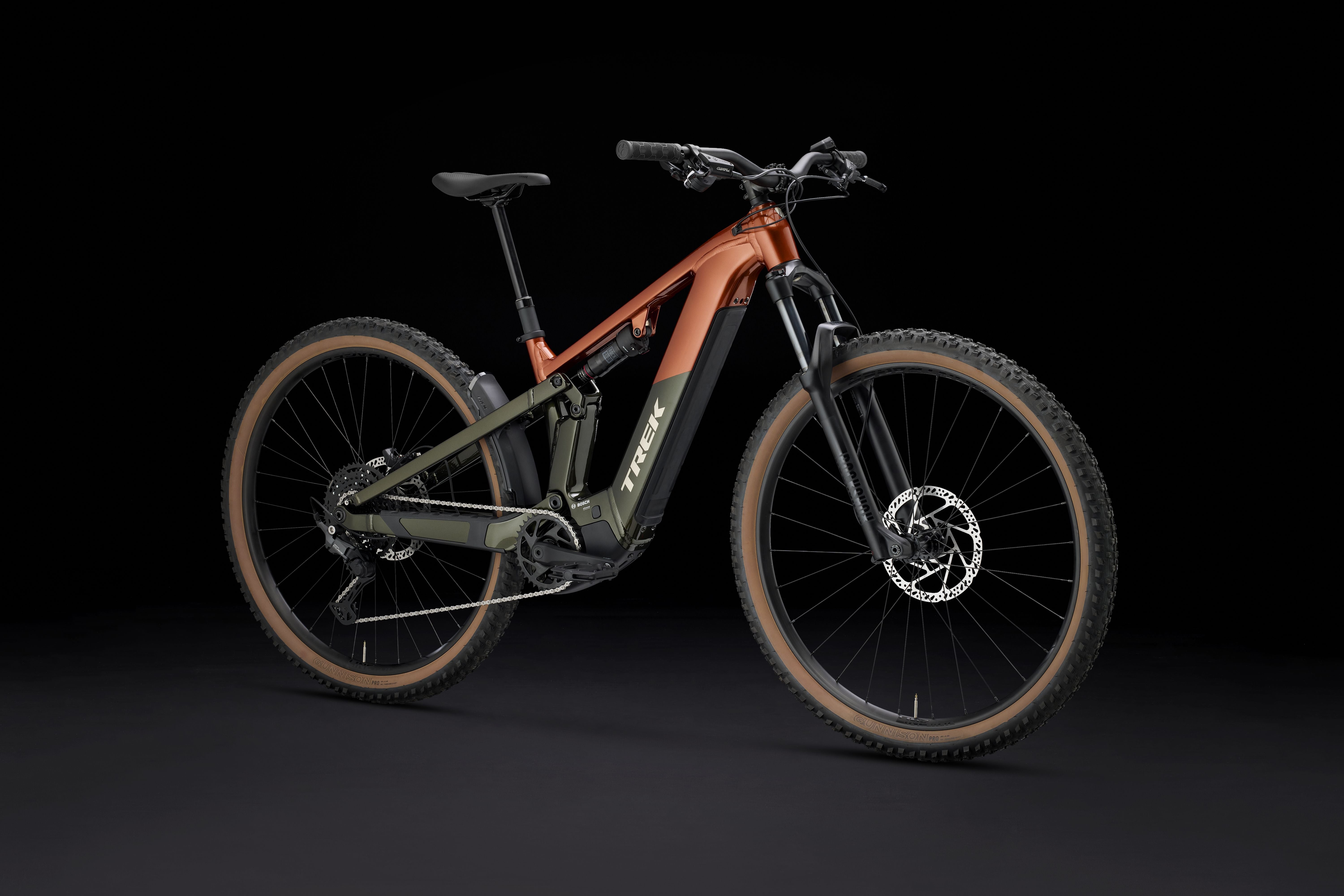 Powerfly FS+ 4 US S 27.5 Pennyflake/Black Olive – Green Fleet Bicycle Shop