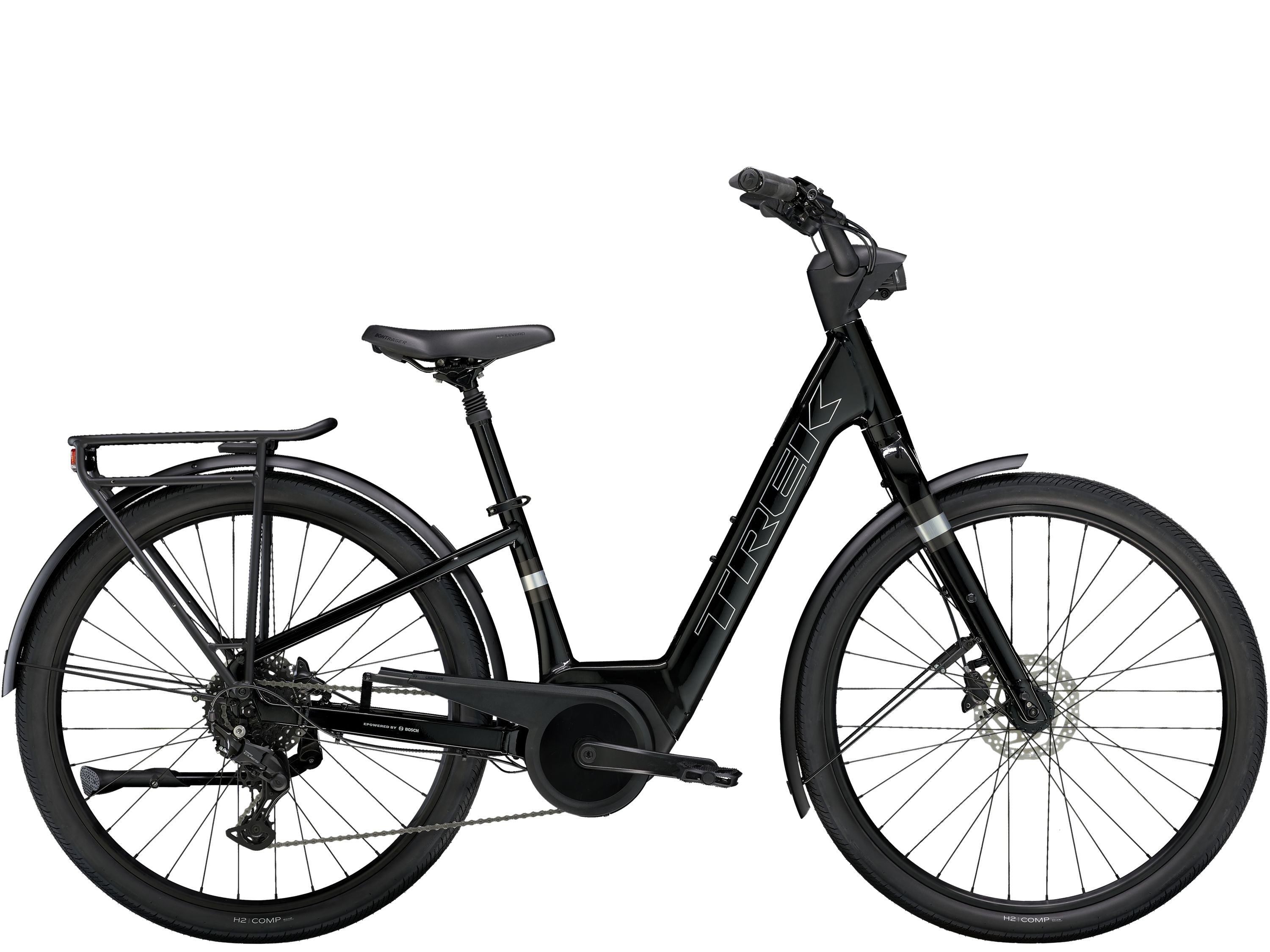 Verve+ 2 LS US M Trek Black – Green Fleet Bicycle Shop