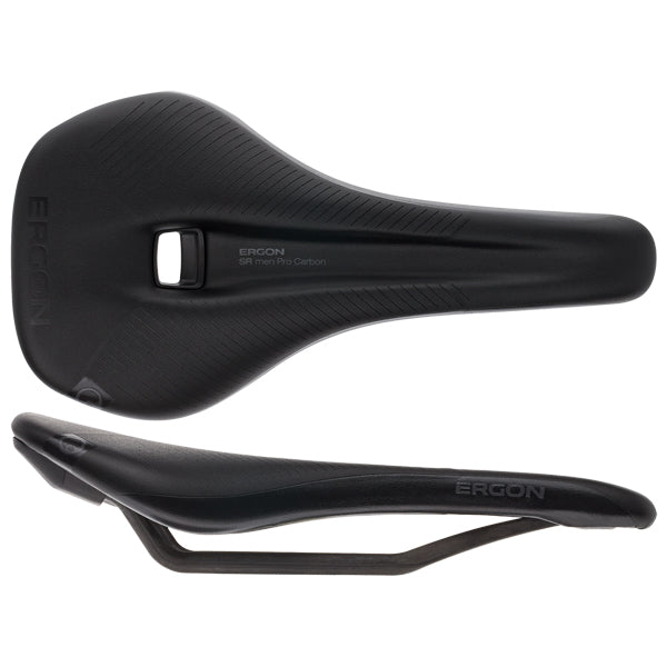 Ergon SR Pro Carbon Saddle - Carbon Stealth Mens Medium/Large – Green ...